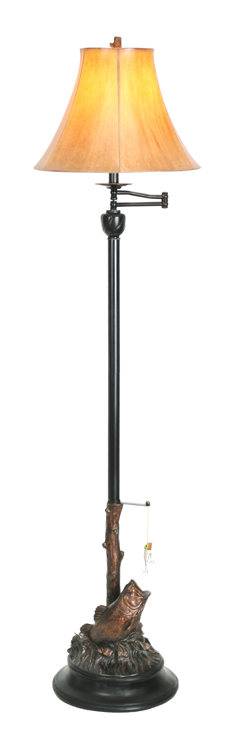 Vintage Direct Adjustable Bass Floor Lamp | Mack's Prairie Wings